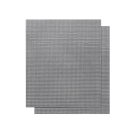 Grila pentru gratar, Fibra de sticla, 40x33cm, Argintiu, 2 buc - eMAG.ro