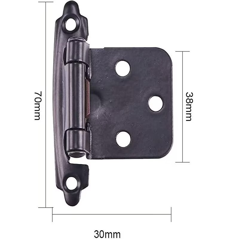 Set 8 balamale, Inox, 70 x 38mm, Negru - eMAG.ro