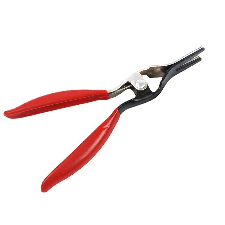 Cleste extragere furtun plat, Metal, 195 mm, Argintiu/Rosu - eMAG.ro