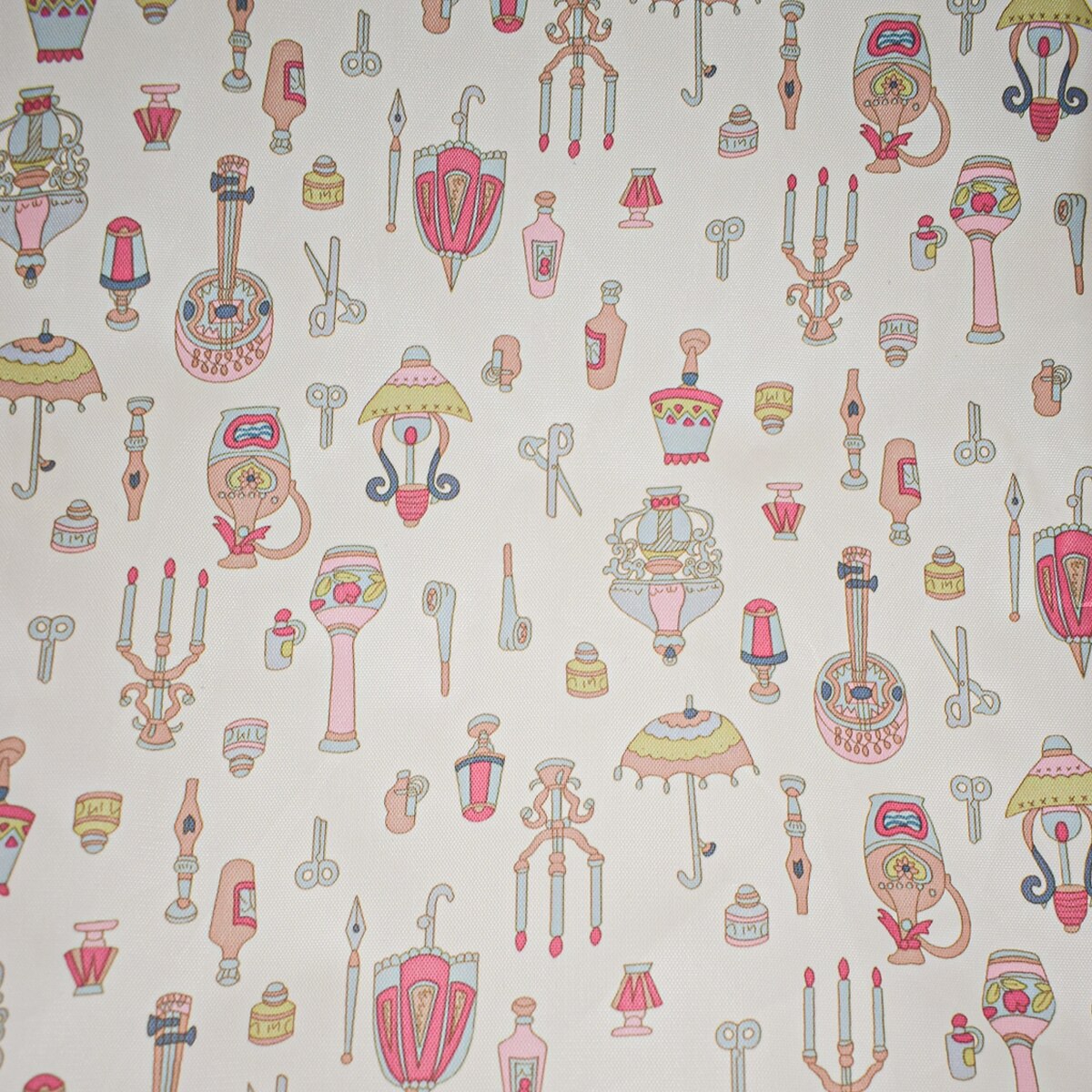 Cos de rufe, material textil, 2 niveluri, Naimeed D4839G, Galben ...