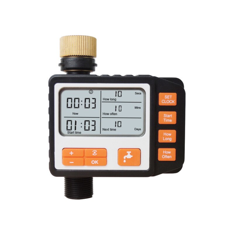 Temporizator automat de udare, Plastic, Negru - eMAG.ro