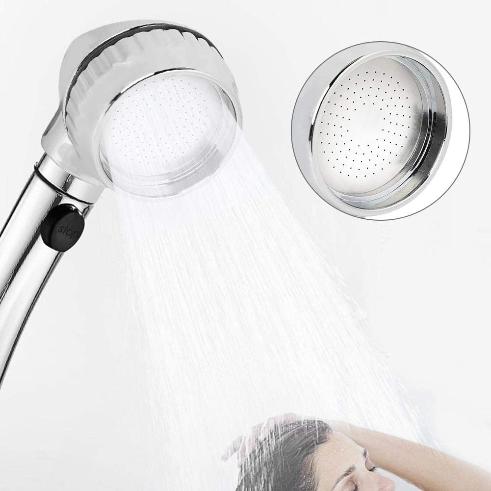 Cap de dus cu presiune mica, Policarbonat, Argintiu - eMAG.ro