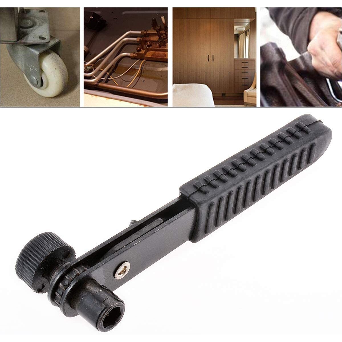 Mini cheie cu clichet, 6.35 mm, Pentru unelte de mana, Negru - eMAG.ro