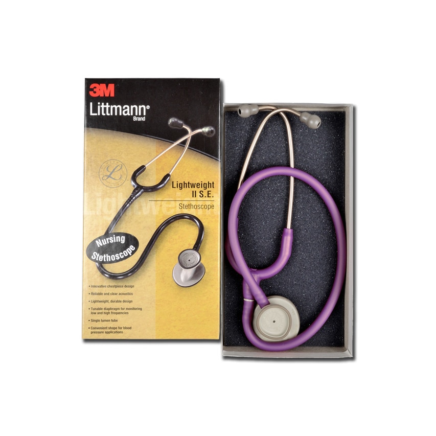 Stetoscop 3M Littmann Lightweight II S E Liliac 2453 - eMAG.ro