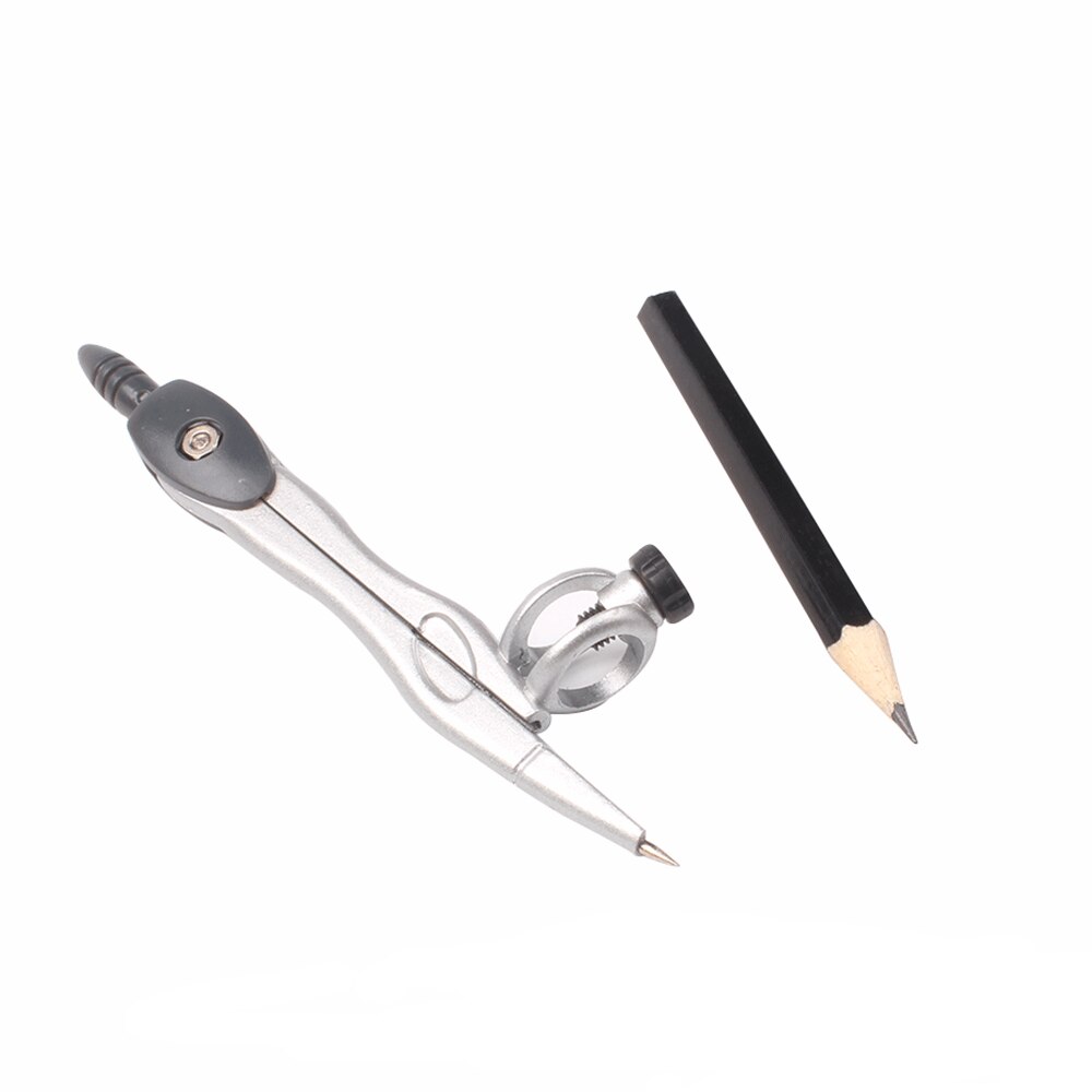 Compas, Metal, Argintiu/Negru - eMAG.ro