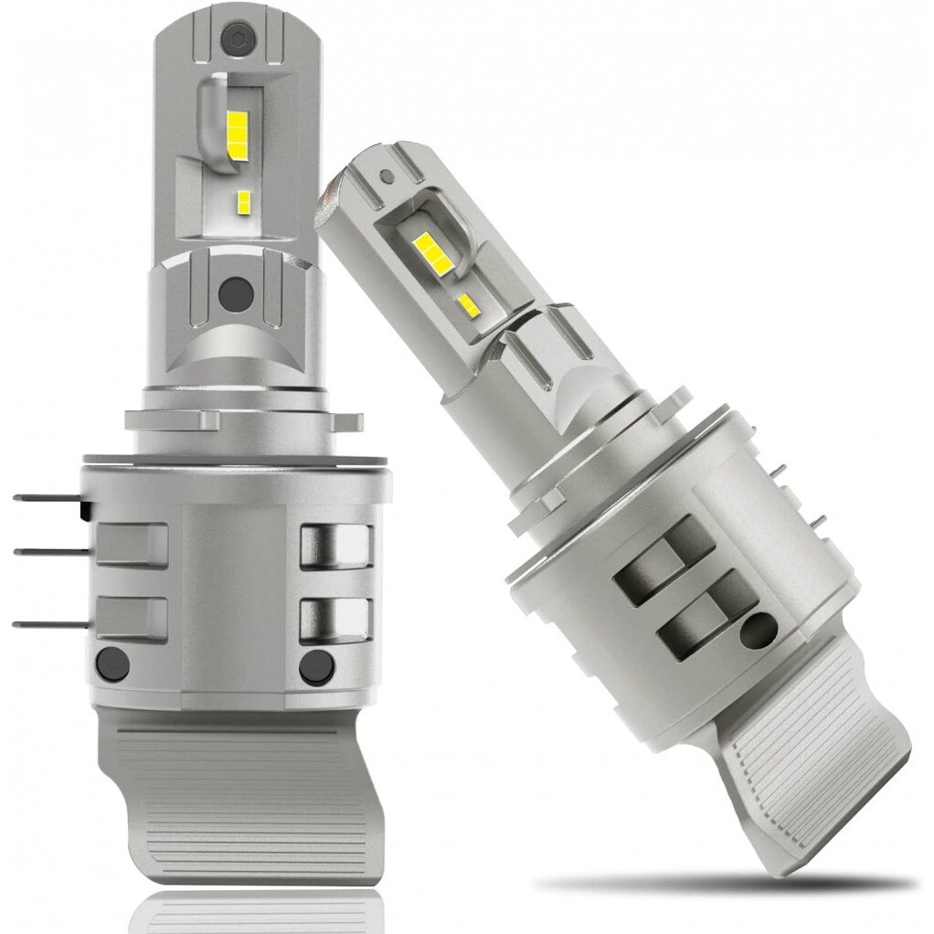 Set 2 leduri H15 ALL IN ONE pentru far auto 42W, 12V, 8000 Lumeni - V9S ...