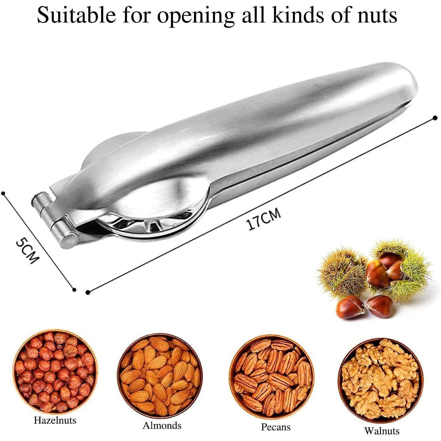 Cleste de castane, Inox - eMAG.ro