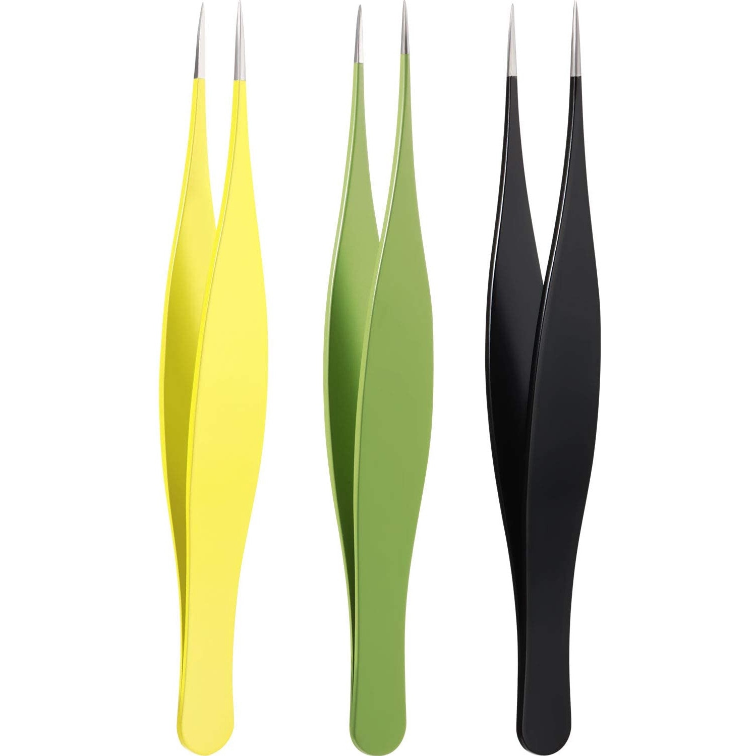 Set 3 pensete, Inox, Multicolor - eMAG.ro