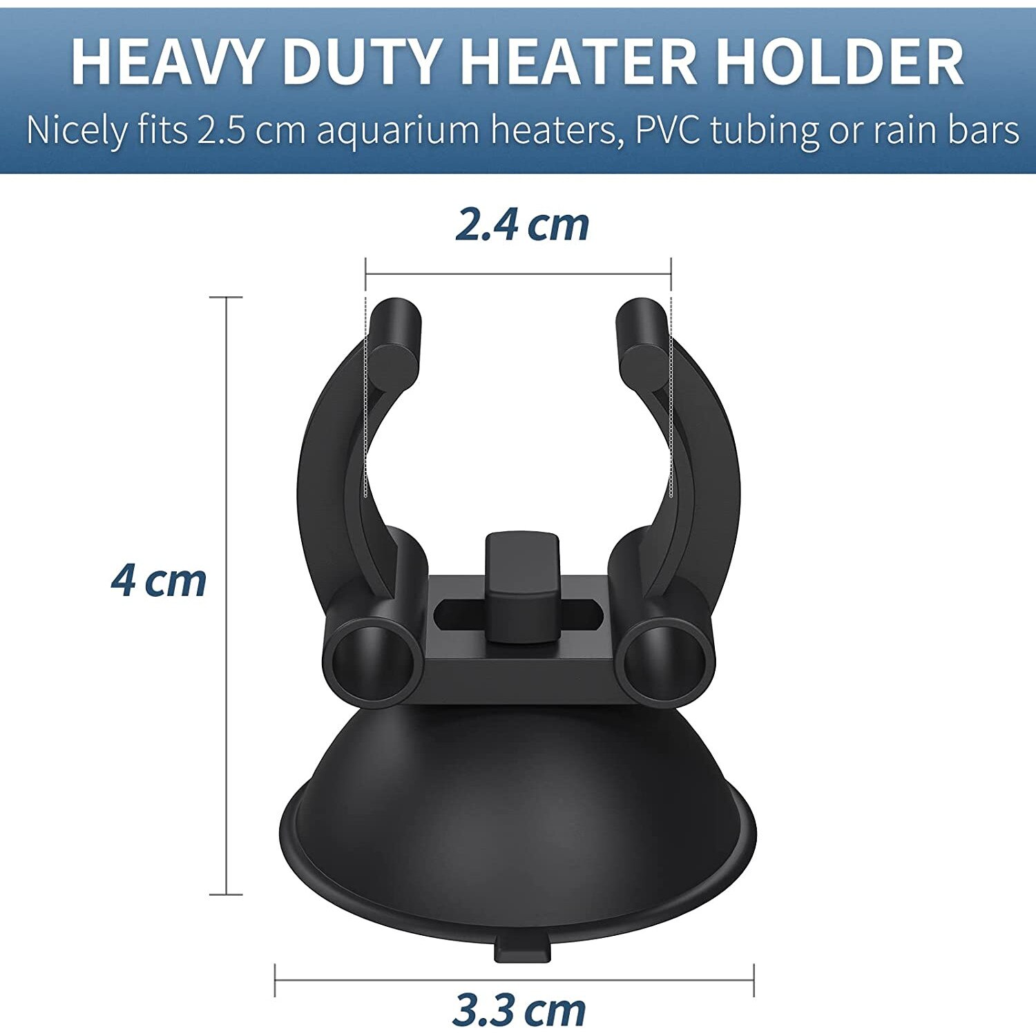 Set 12 incalzitoare cu ventuza pentru acvariu, PVC, Negru - eMAG.ro