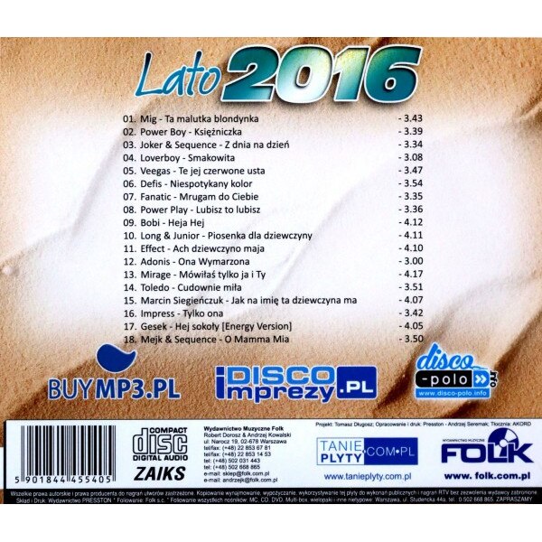Lato 2016 [CD] - eMAG.ro