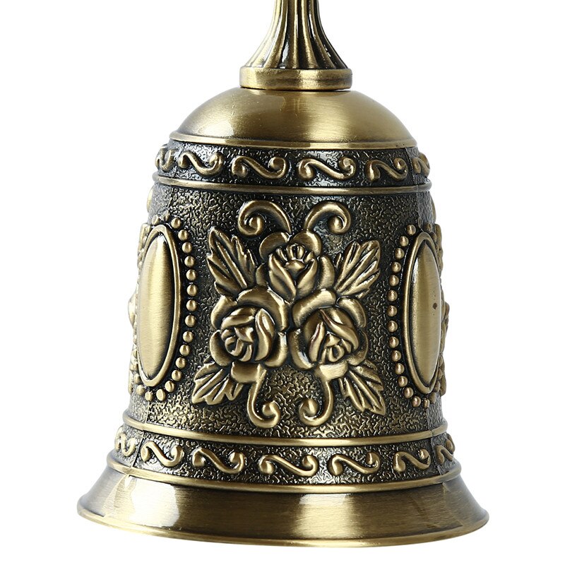 Clopot decorativ, Aliaj, 11.5 x 5.5 cm, Auriu - eMAG.ro