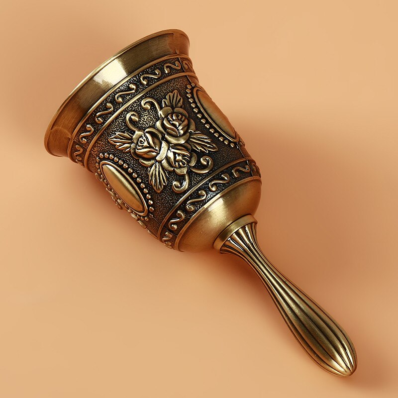 Clopot decorativ, Aliaj, 11.5 x 5.5 cm, Auriu - eMAG.ro