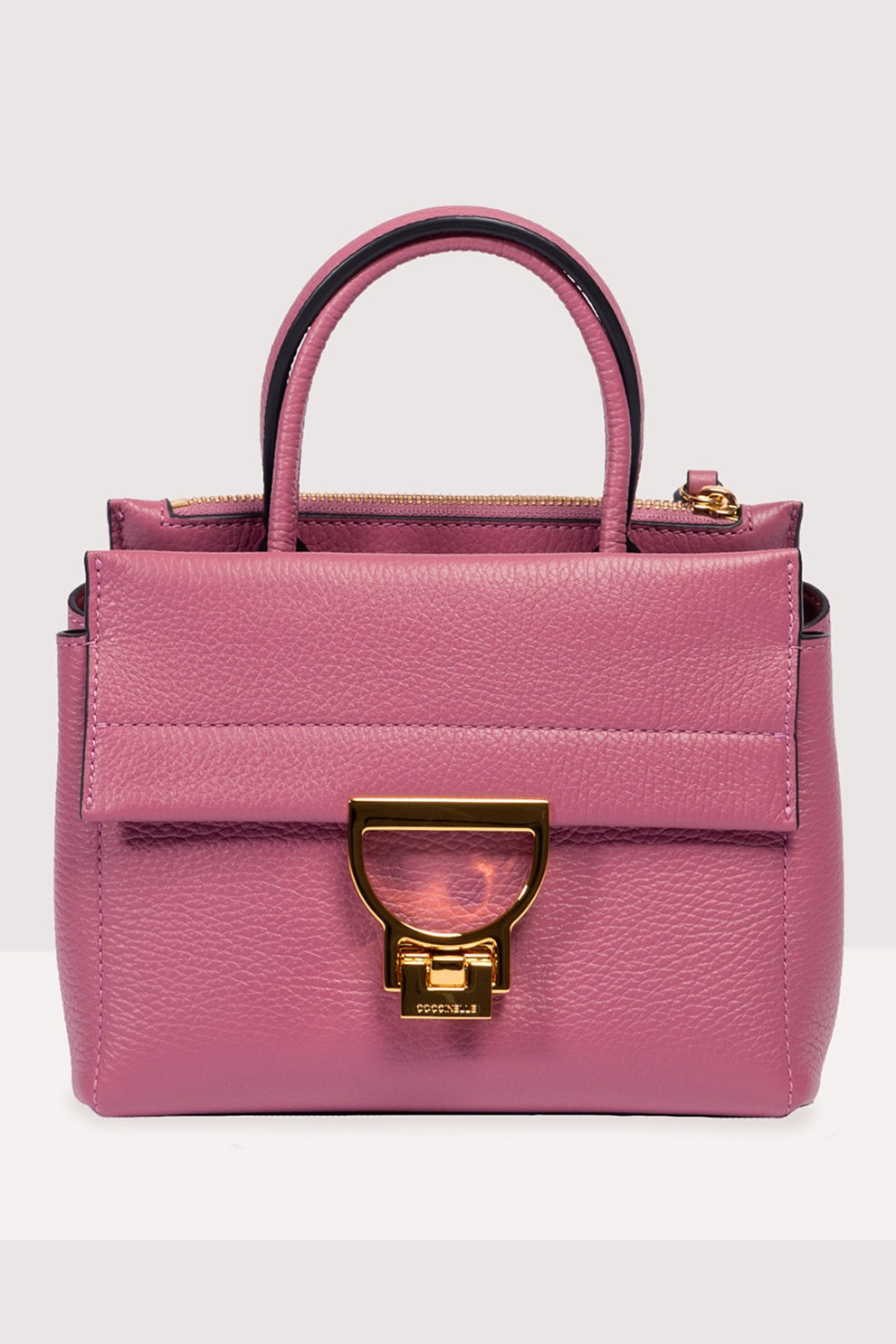 COCCINELLE, Geanta crossbody de piele Arlettis, Roz - eMAG.ro