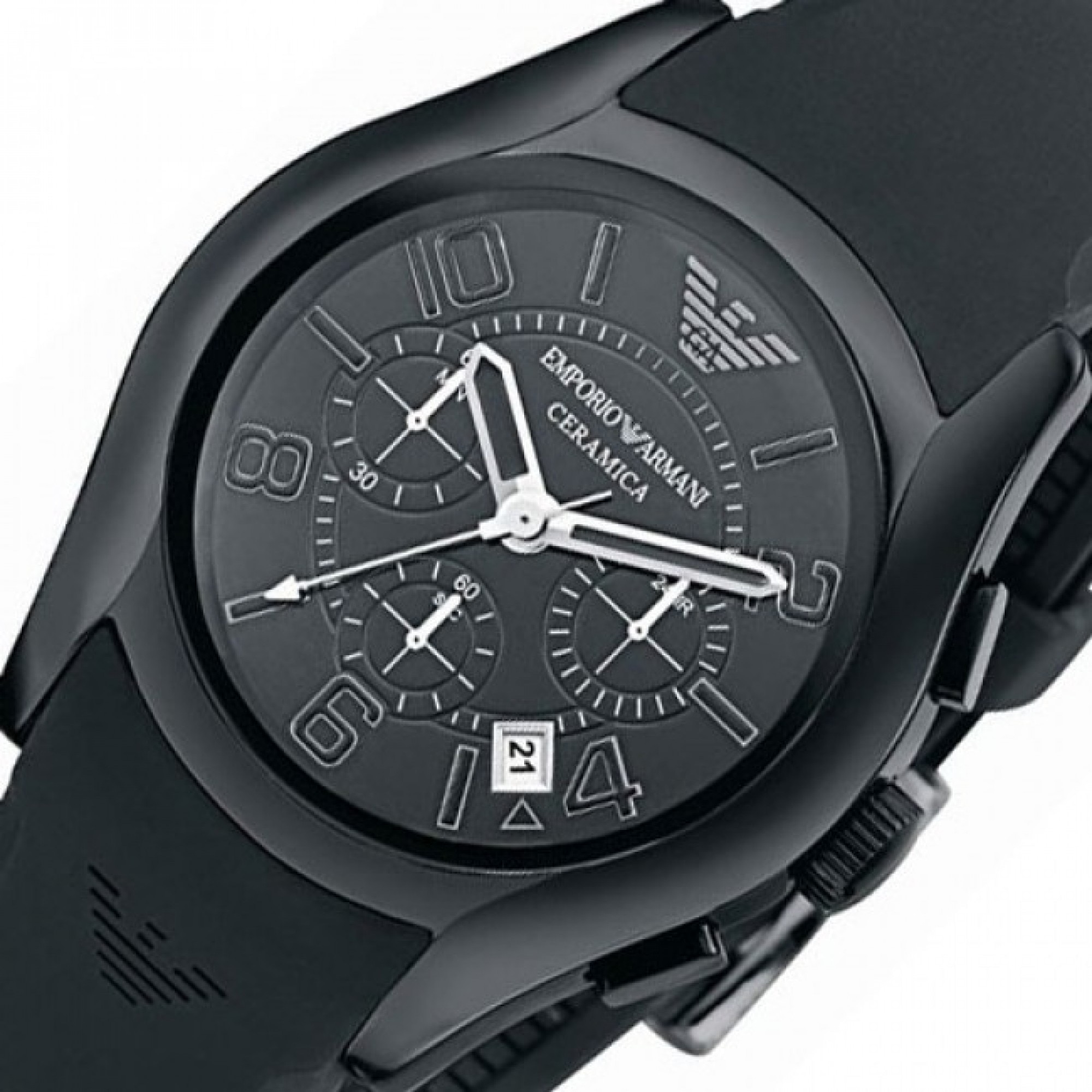 Мъжки часовник EMPORIO ARMANI, Ceramica, AR1430 - eMAG.bg