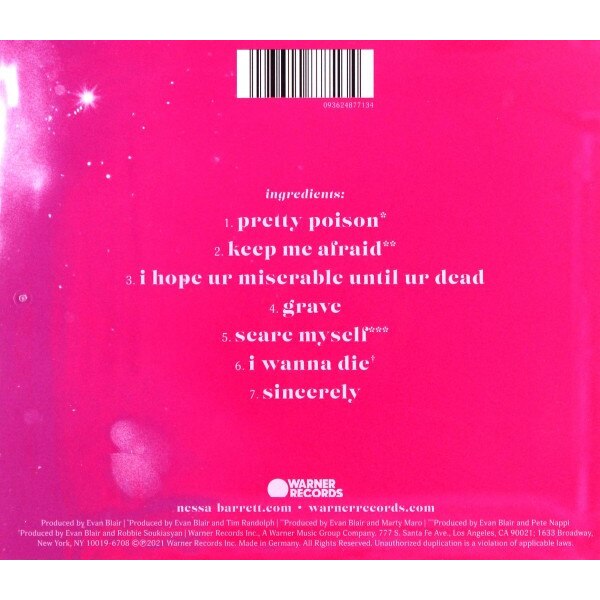 Nessa Barrett: Pretty Poison [CD] - eMAG.ro