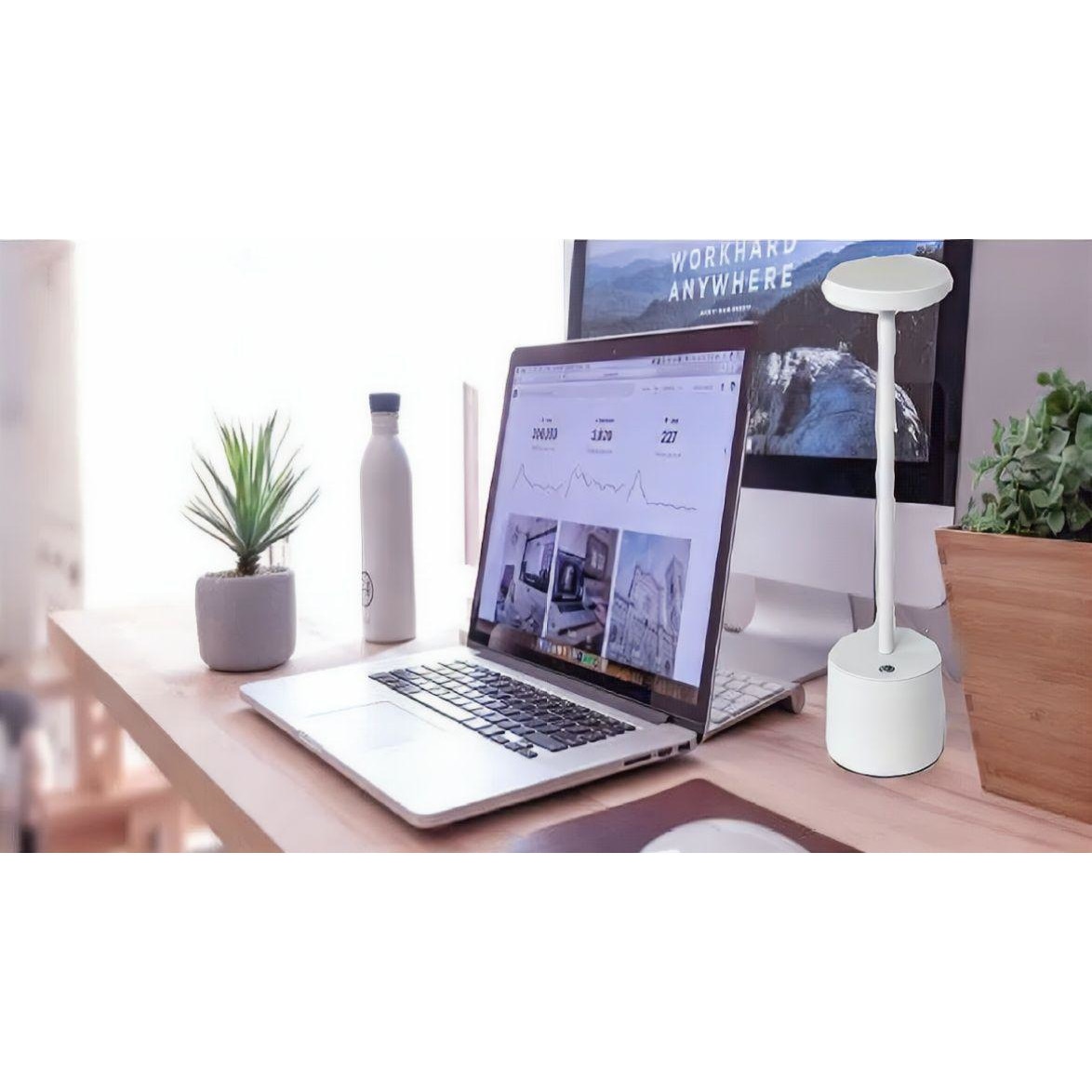 Veioza Fara Fir Reincarcabila din Aluminiu cu ABS, Metal Touch, ideal ...