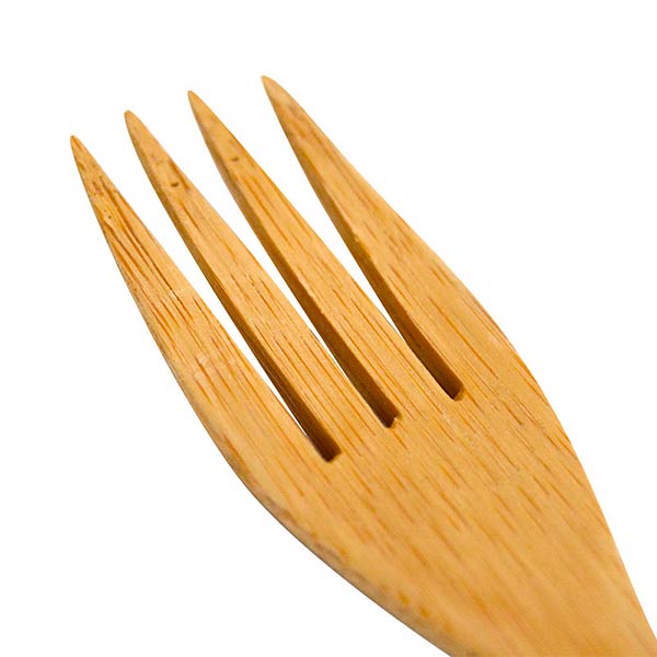 Set 6 furculite din bambus, reutilizabile, Frandis, natur, model 011230 ...