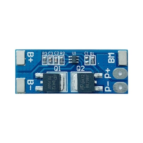 Modul, BMS, 2S 8A NU echilibrat, 8.4V, Albastru - eMAG.ro