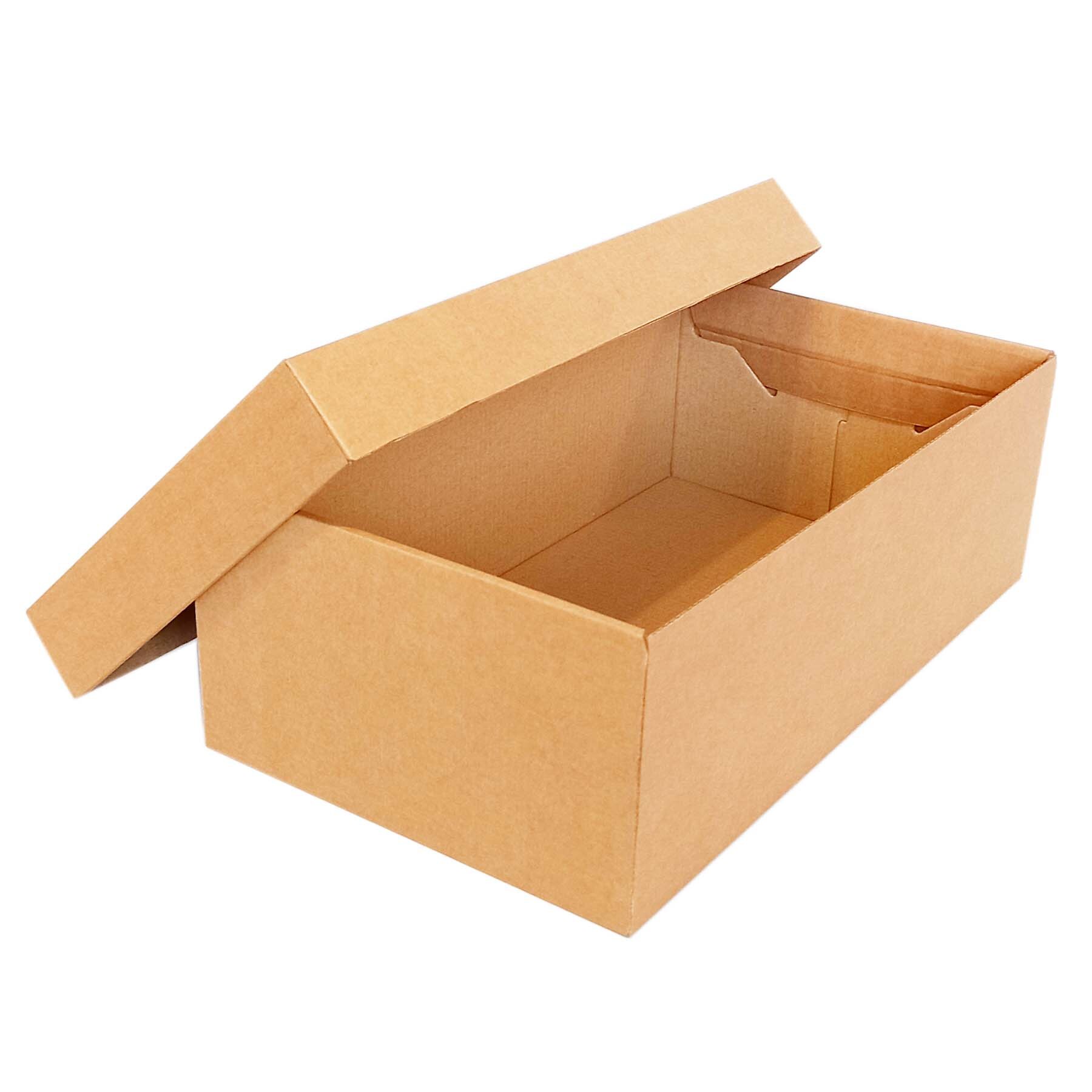 Cutii cu Autoformare din Carton Micro Kraft (Natur), Dimensiuni ...