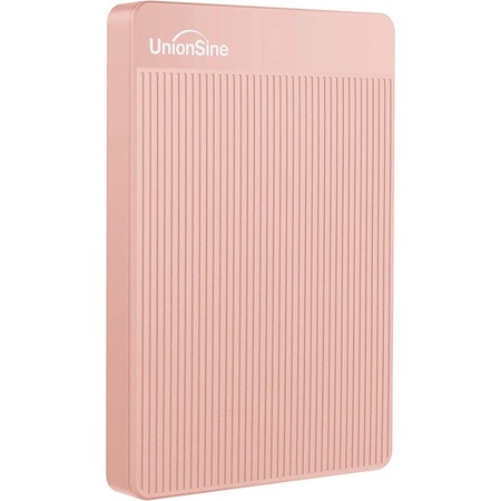 HDD extern UnionSine Expansion 500GB, 2.5'', USB 3.0, Pink - eMAG.ro