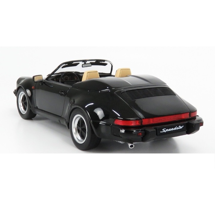 Macheta Porsche 911 speedster 1989 negru 1/750pcs - 1/18 KKScale - eMAG.ro