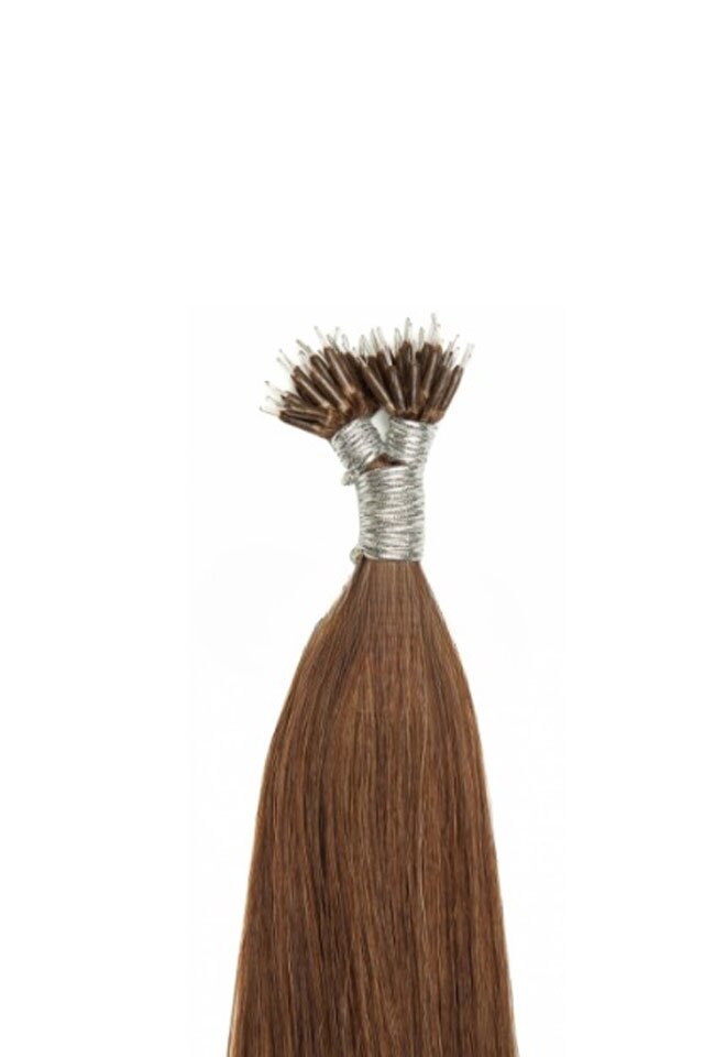 Extensii de par cu Nanoring Saten Aluna 55 Cm 100 suvite - eMAG.ro