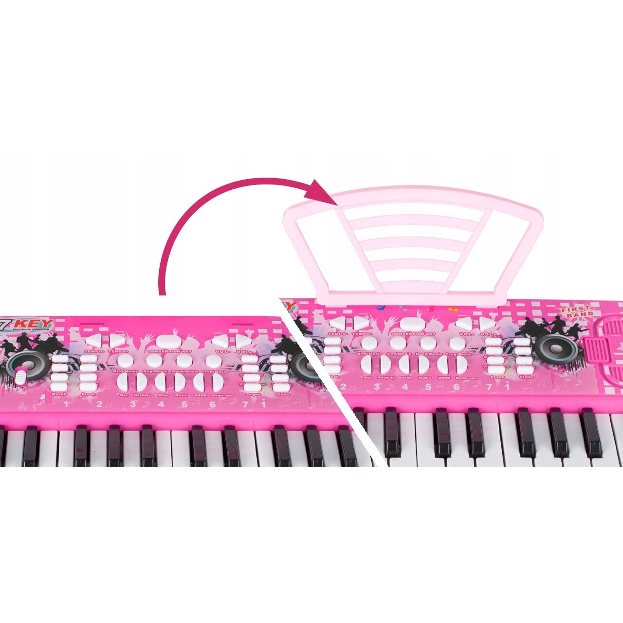 Orga Electrica pentru Copii cu Microfon, Volum Reglabil, Multiple ...