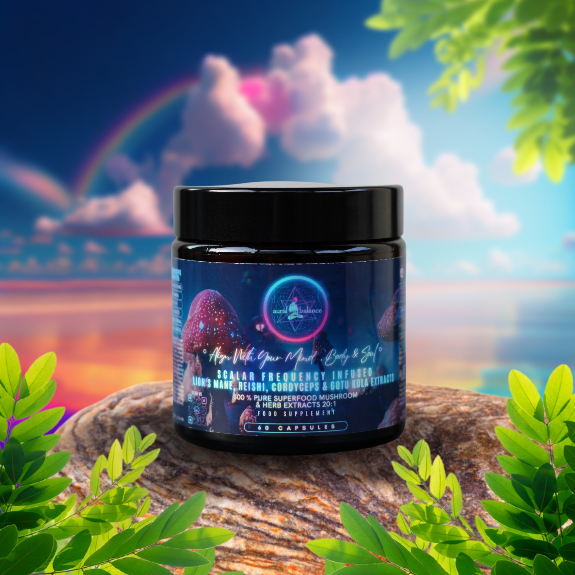 Supliment Alimentar Extract de Lion’s Mane (Coama Leului), Reishi ...