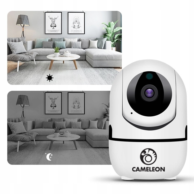 Camera de Supraveghere IP Cameleon pentru interior, Monitorizare Video ...