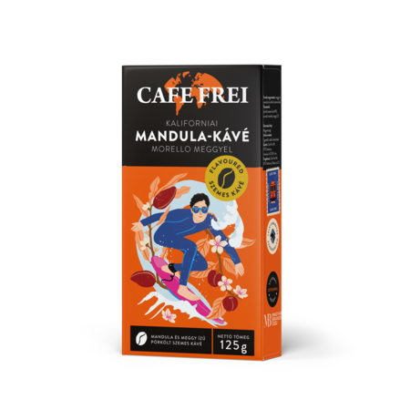 Cafe Frei Kaliforniai mandula szemes kávé morello meggyel, 125 g - eMAG.hu