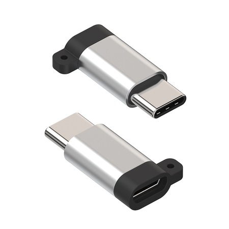 Adaptor Type C mama to micro USB tata cu Agatatoare Breloc inclusa ...