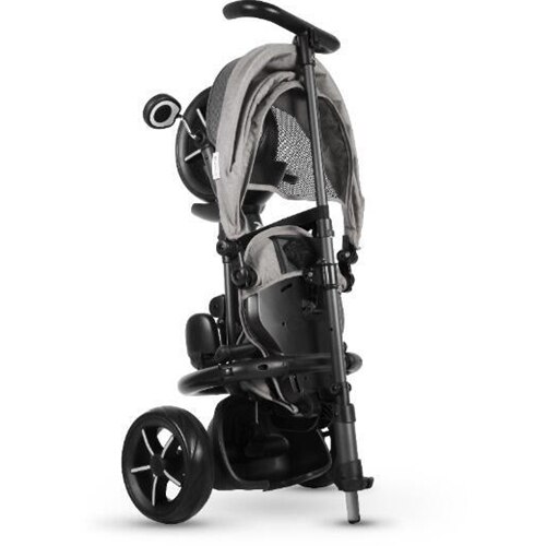 Tricicleta Qplay Rito Coccolle Star Gri - eMAG.ro