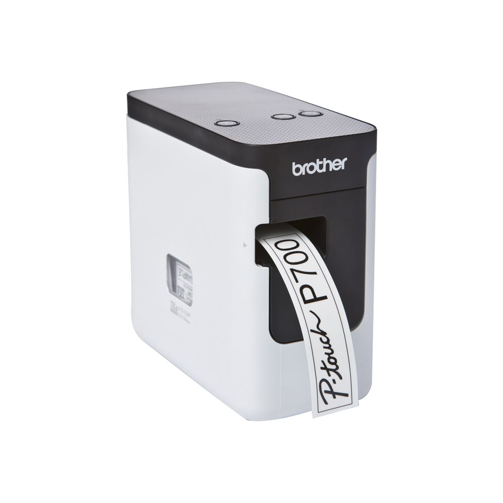 Brother P-Touch PT-P700 - label printer - monochrome - thermal transfer ...