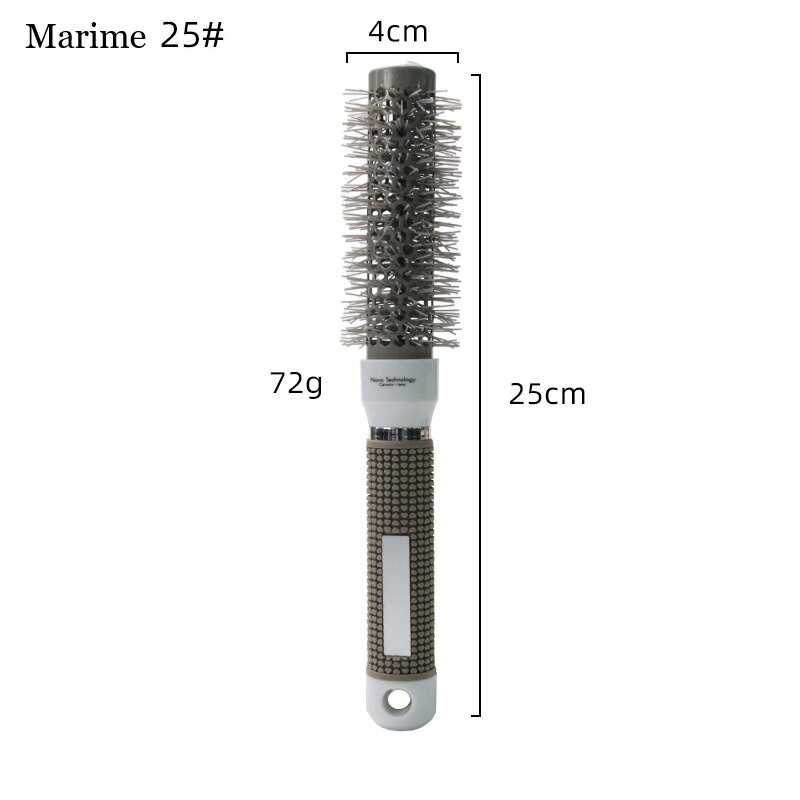 Set 6 perii par profesionale NanoTechnology Ceramic+Ionic, rotunde ...