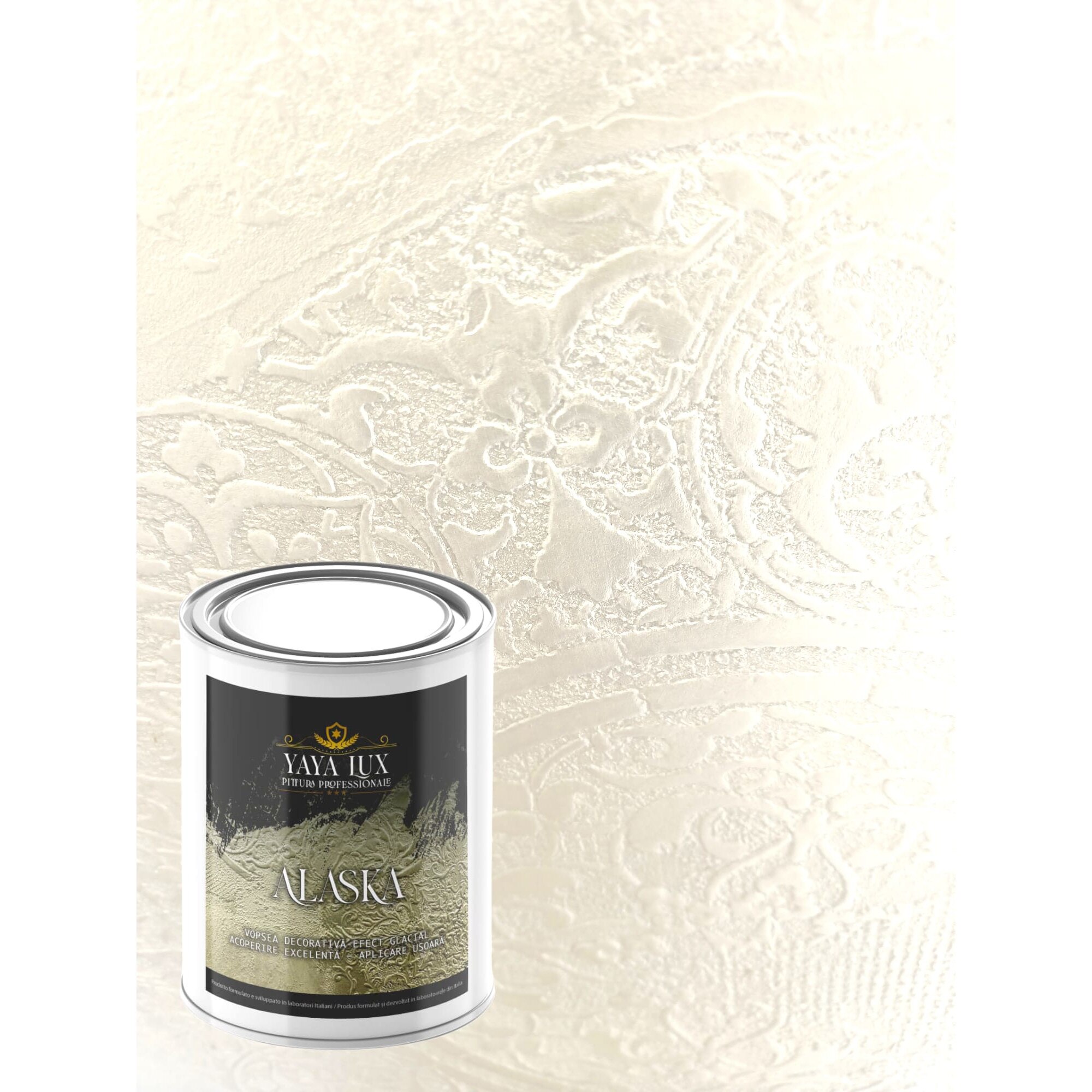 Vopsea Decorativa Velatura, Alaska Perlato, pentru Pietra Spacatta ...