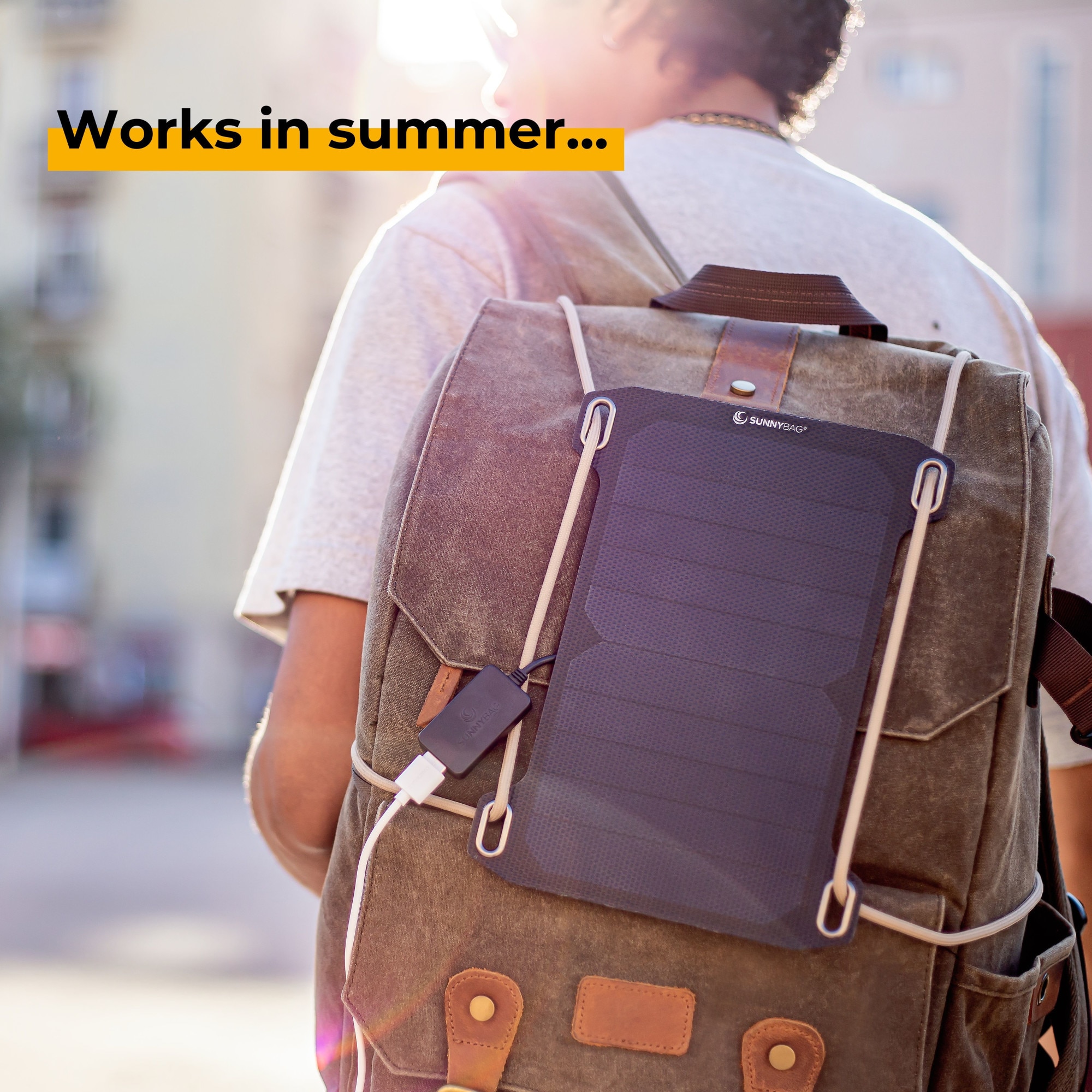 Panou solar atasabil SunnyBag Mini, 24 x 17.8 cm - eMAG.ro