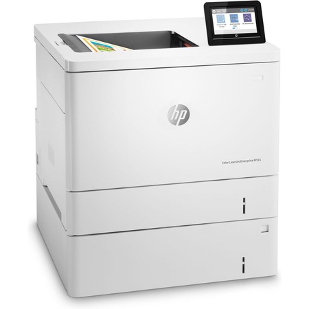 Imprimanta, HP, LaserJet M555x SFP Laser Color, Alb - eMAG.ro