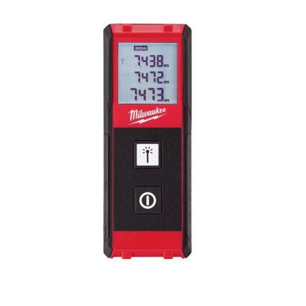 Telemetru, Milawaukee, Ldm30, 30 m, Negru/Rosu - eMAG.ro