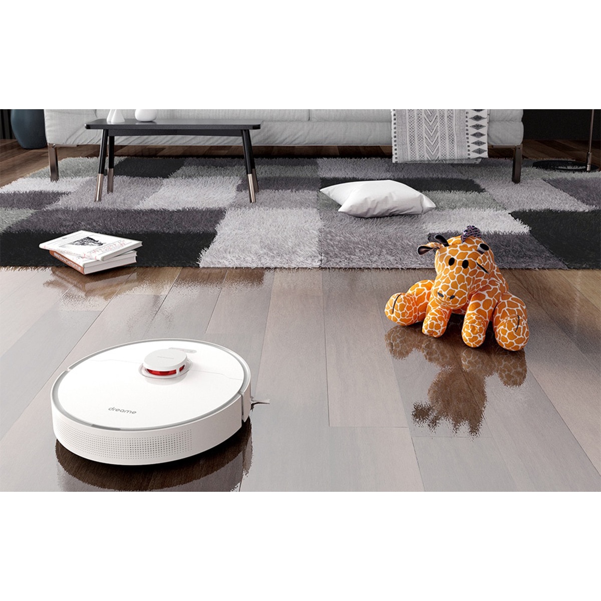 Aspirator robot Dreame, L10 Pro, 5200mAh, 46 W, Alb - eMAG.bg