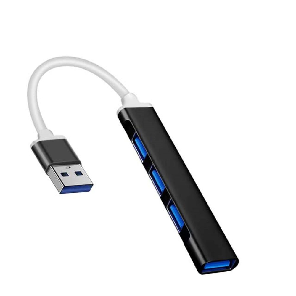 Adaptor HUB cu 4 porturi USB mama si conector USB tata elSales ELS-H41 ...