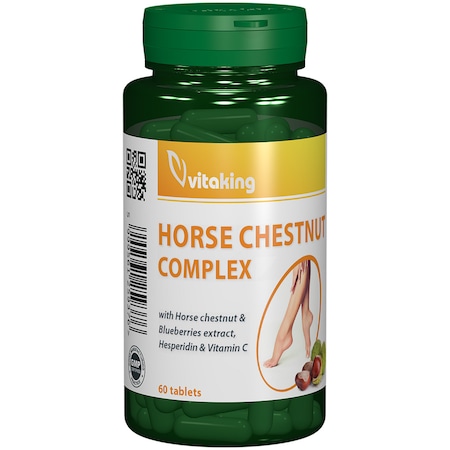 Diosmina cu extract de castan salbatic, Vitaking, 60 comprimate - eMAG.ro