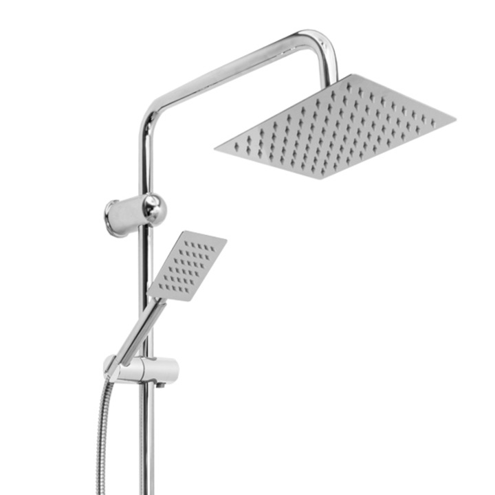 Set dus, Granitan, Inox/Alama, Argintiu - eMAG.ro