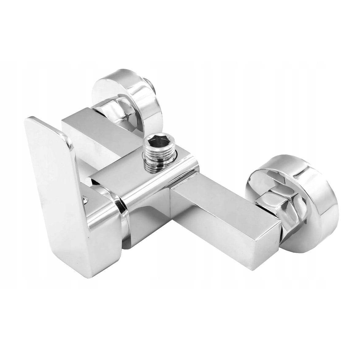 Set dus + robinet, Granitan, Inox, Cromat - eMAG.ro