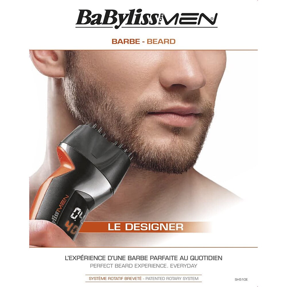 Професионален тример брада BaByliss Beard Designer SH510E 0105133 20-25 ...