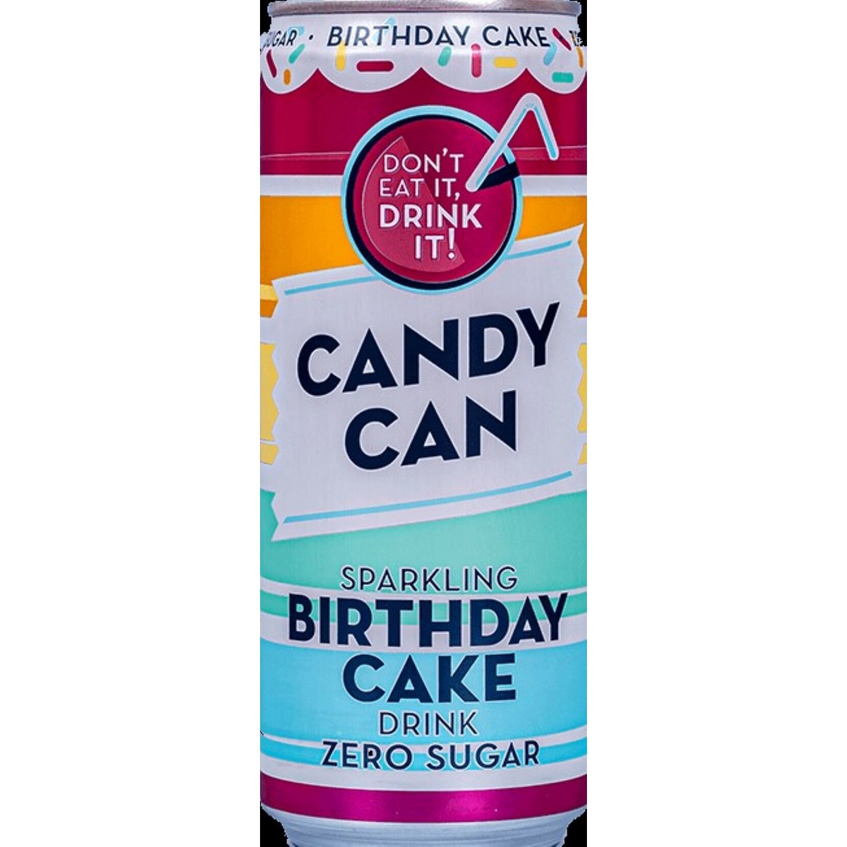 Bautura Carbogazoasa, Candy Can, Birthday Cake, 330ml - eMAG.ro