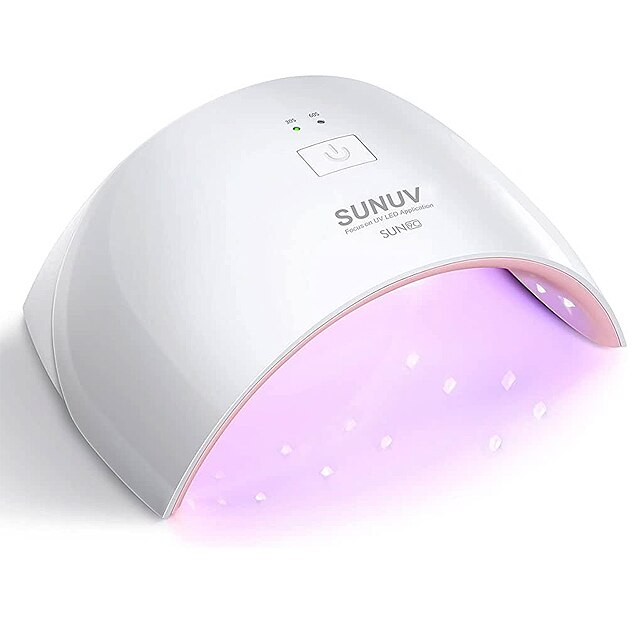 Професионална лампа за маникюр Sun 9c, uv/led, 24 W - eMAG.bg