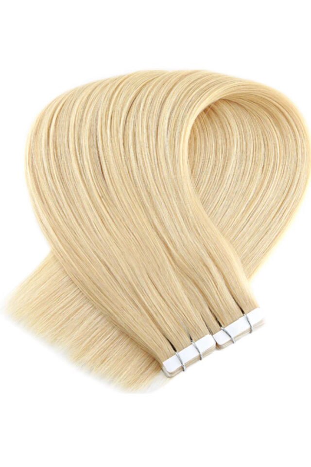 Extensii cu Banda Blond Miere Tape on 60 CM - eMAG.ro