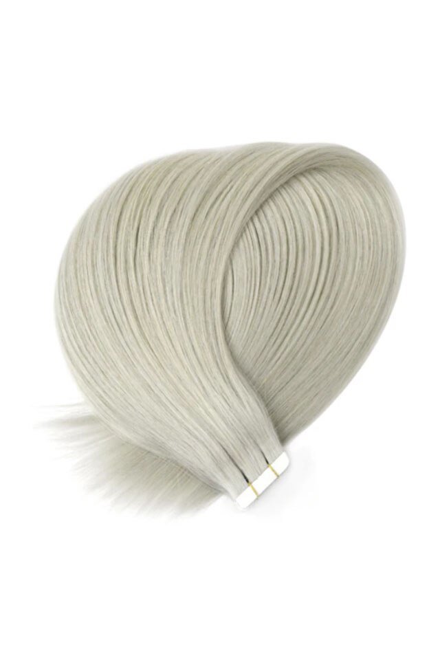 Extensii cu Banda Blond Grey Deschis Tape on 55 CM - eMAG.ro