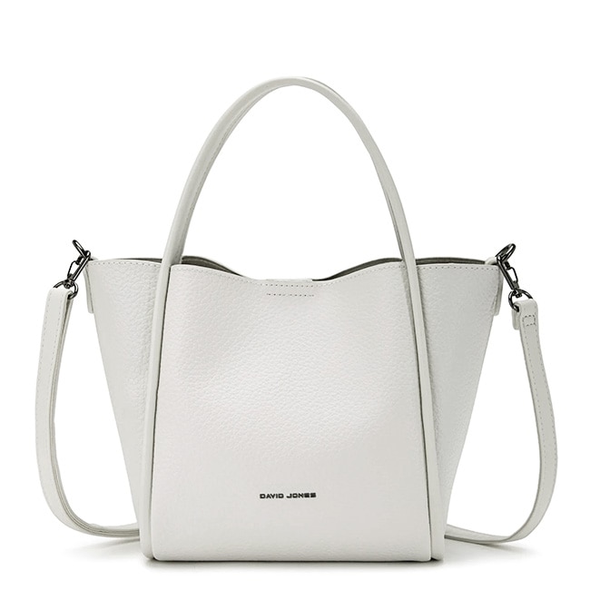 Geanta alba cu borseta detasabila 6718-2 15 Alb - eMAG.ro