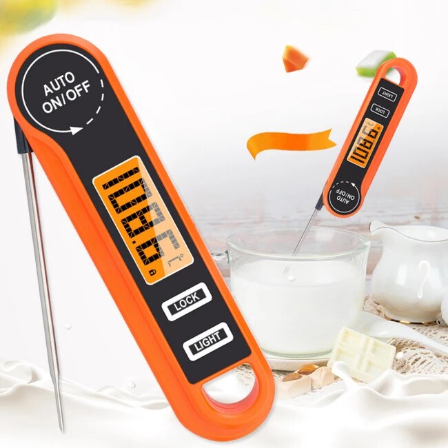 Termometru Alimentar, Digital, Rezistent la Apa, -50°C - 300°C ...